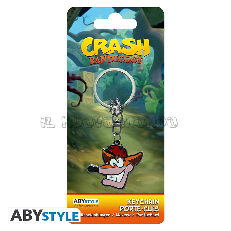 CRASH BANDICOOT- Crash - Keychain (AbyStyle)